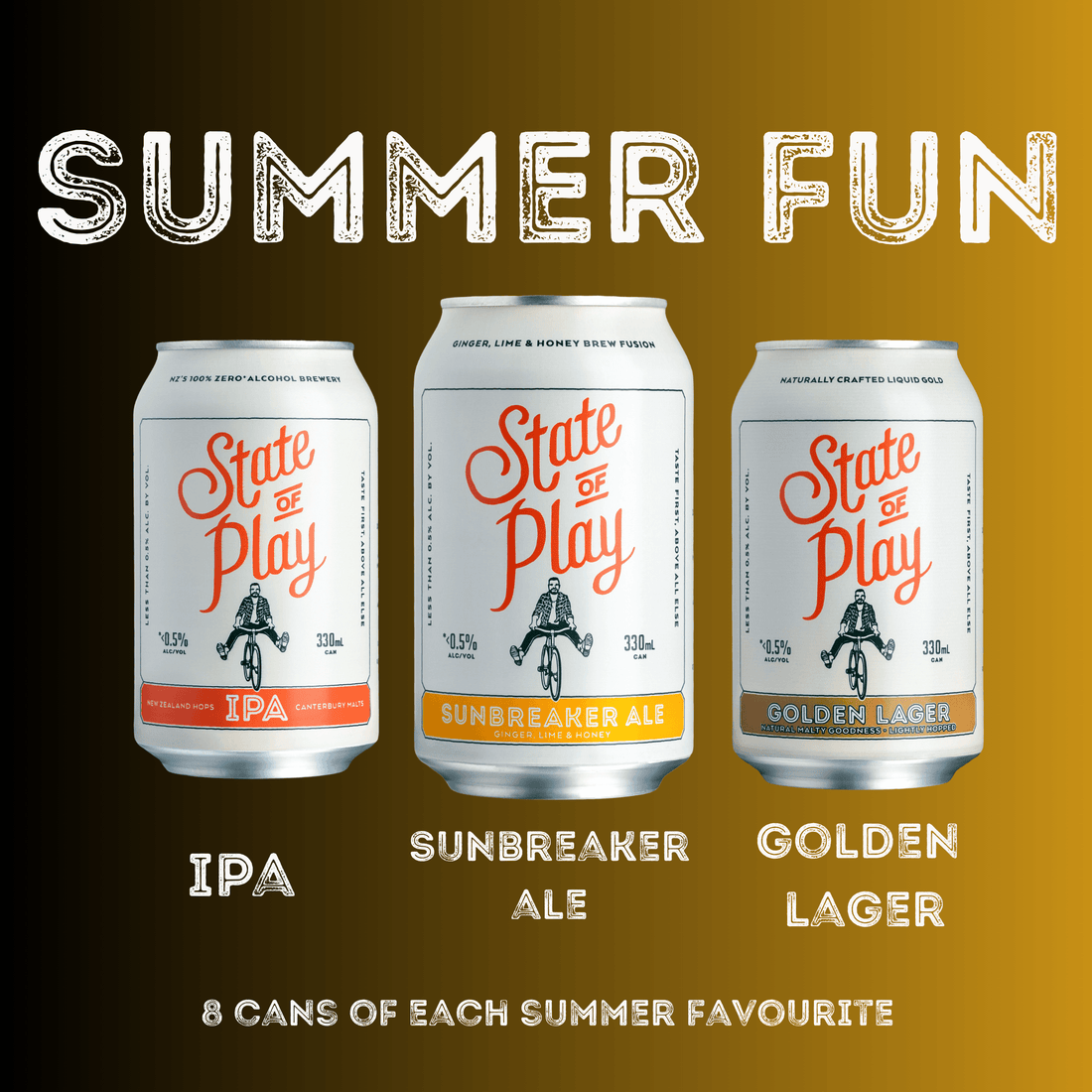 Summer Fun - Mixed 24 Cans – State Of Play